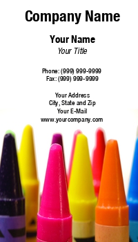 Preschool Business Cards
