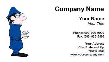 Detective Business Cards