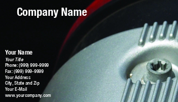 Bus Diesel Engine Specialist Business Cards
