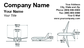 Aerospace Engineering Business Cards
