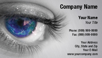 Optometry Business Cards