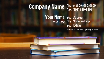 Library Business Cards