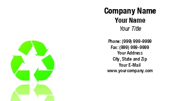 Recycled-Look Business Cards