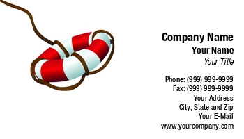Lifeguard Business Cards