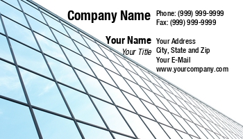 Glazier Business Cards