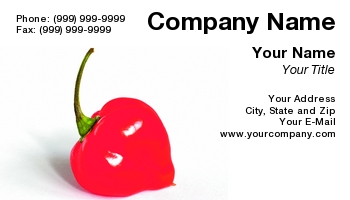 Mexican Restaurant Business Cards