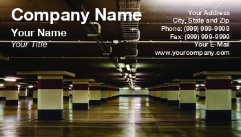 Valet Parking Business Cards