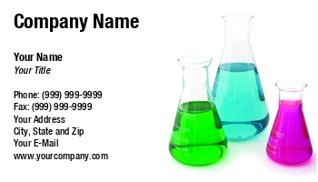 Chemical Engineer Business Cards