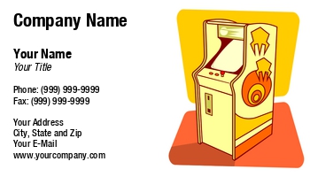 Arcade Business Cards