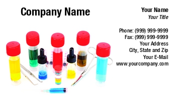 Chemical Engineer Business Cards