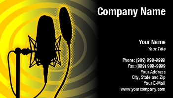 Singer Business Cards