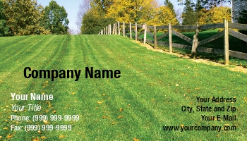 Artificial Grass Business Cards