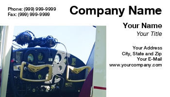 Flight Instruction Business Cards