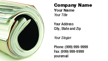 Newspaper Business Cards