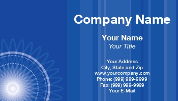 Scientific Business Cards