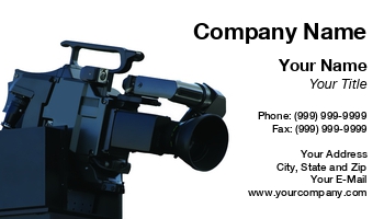 Videography Business Cards
