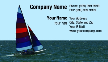 Boat Captain Business Cards