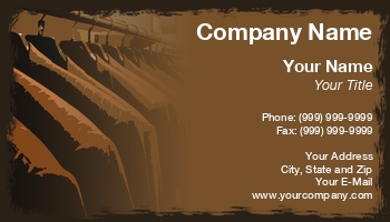 Dry Cleaning Business Cards