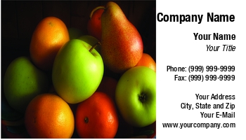 Fruit Business Cards