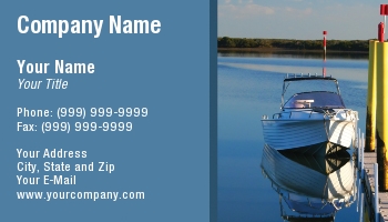Marine Services Business Cards