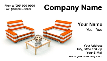 Office Furniture Business Cards