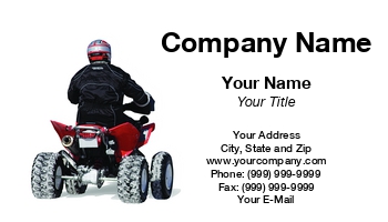 ATV Business Cards