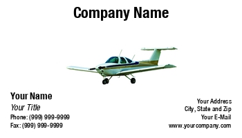 Flight Instruction Business Cards