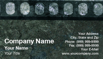 Videographer Business Cards