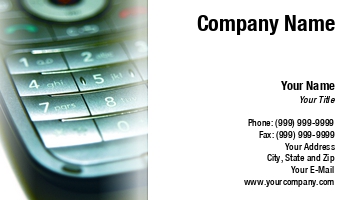 Mobile Phone Repair Business Cards