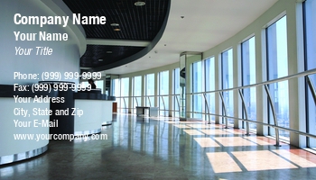 Window Business Cards