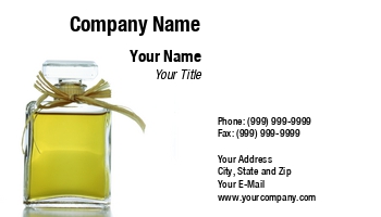 Perfume Business Cards
