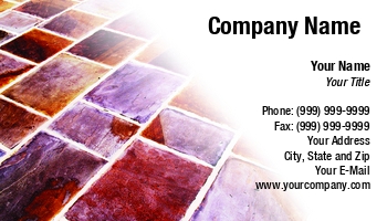 Tiling Business Cards
