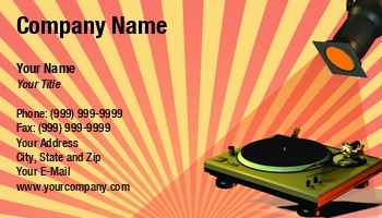 Disco Business Cards