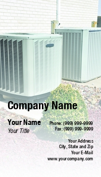 Hvac Business Cards