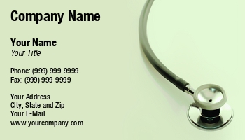Medical Billing Business Cards