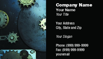 Mechanical Engineer Business Cards