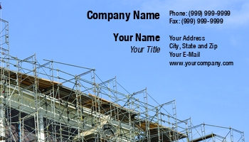 Building Materials Business Cards