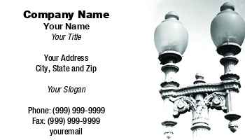 Lighting Business Cards