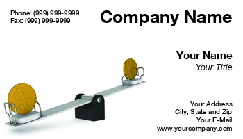 Foreign Exchange Broker Business Cards