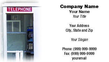 Utilities Business Cards