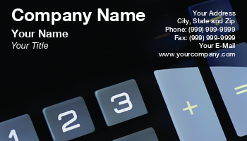 Chief Financial Officer Business Cards