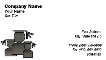 School Counselor Business Cards