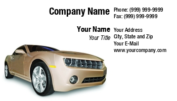 Auto Import-Export Business Cards