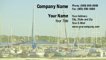 Marine Services Business Cards