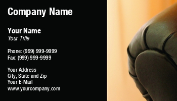 Upholstery Business Cards
