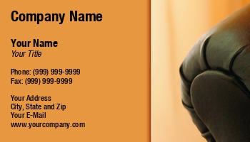 Upholstery Business Cards