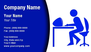 Computer Visiting Card Format