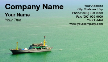 Boat Captain Business Cards