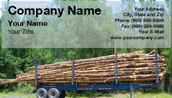 Logging Business Cards