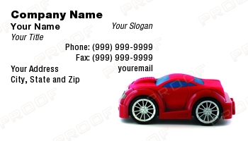 Business card editor businessCard_car.tif AT86036